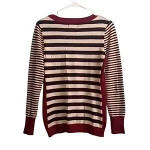 Olive & Oak | Tops | Olive Oak Womens Striped Sweater Top Long Sleeve ...